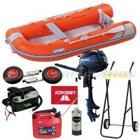 ラ ポッシュ290(JSL-290) ゴムボートセット Eセット(トーハツ2馬力4スト船外機) 4人乗り JOYCRAFT(ジョイクラフト)｜ネオネットマリン通販
