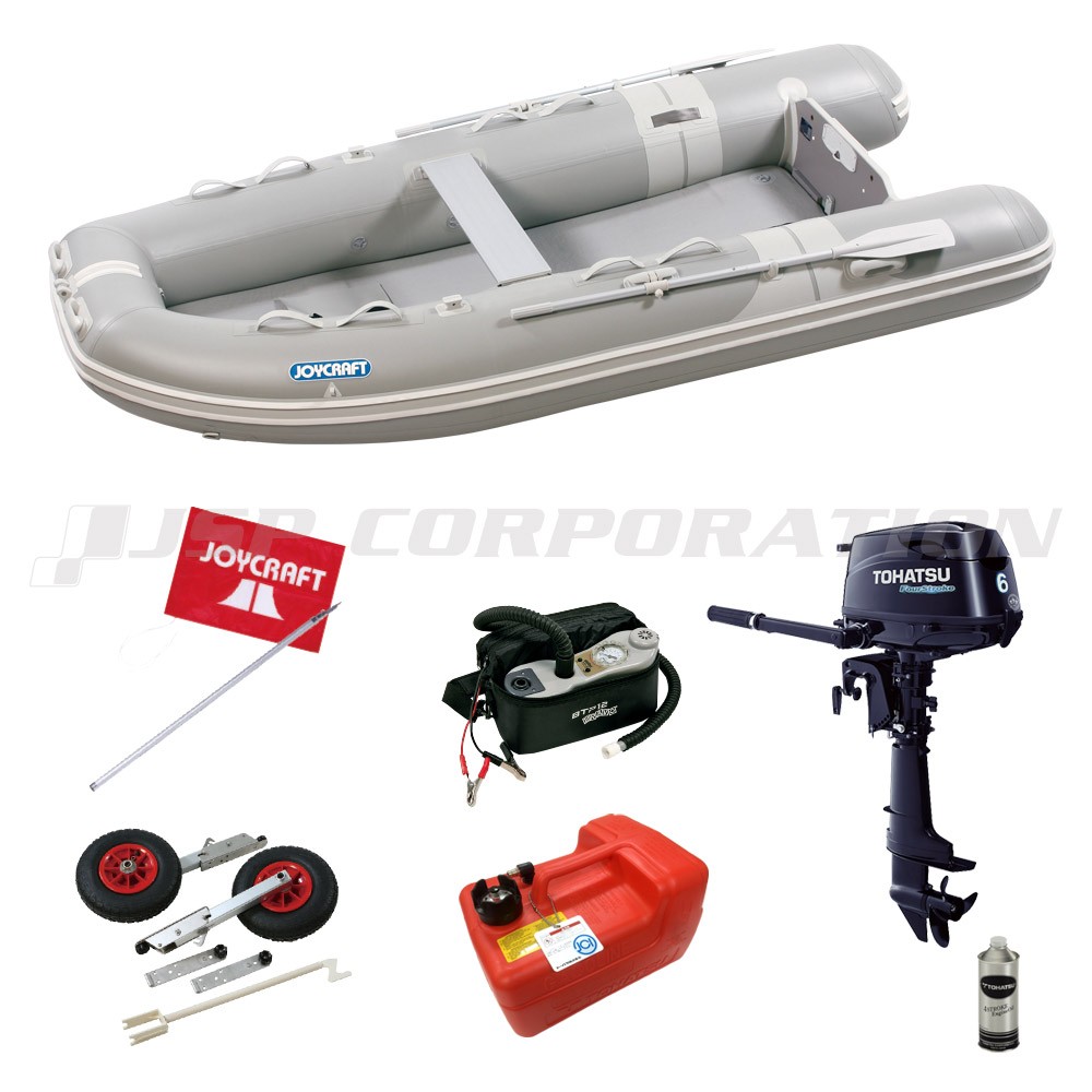 JEX-340 2018 わくわくスーパーセレクション SSセット トーハツ6馬力船外機 予備検査付 エンジン架台なし 6人乗り JOYCRAFT(ジョイクラフト)｜ネオネットマリン通販